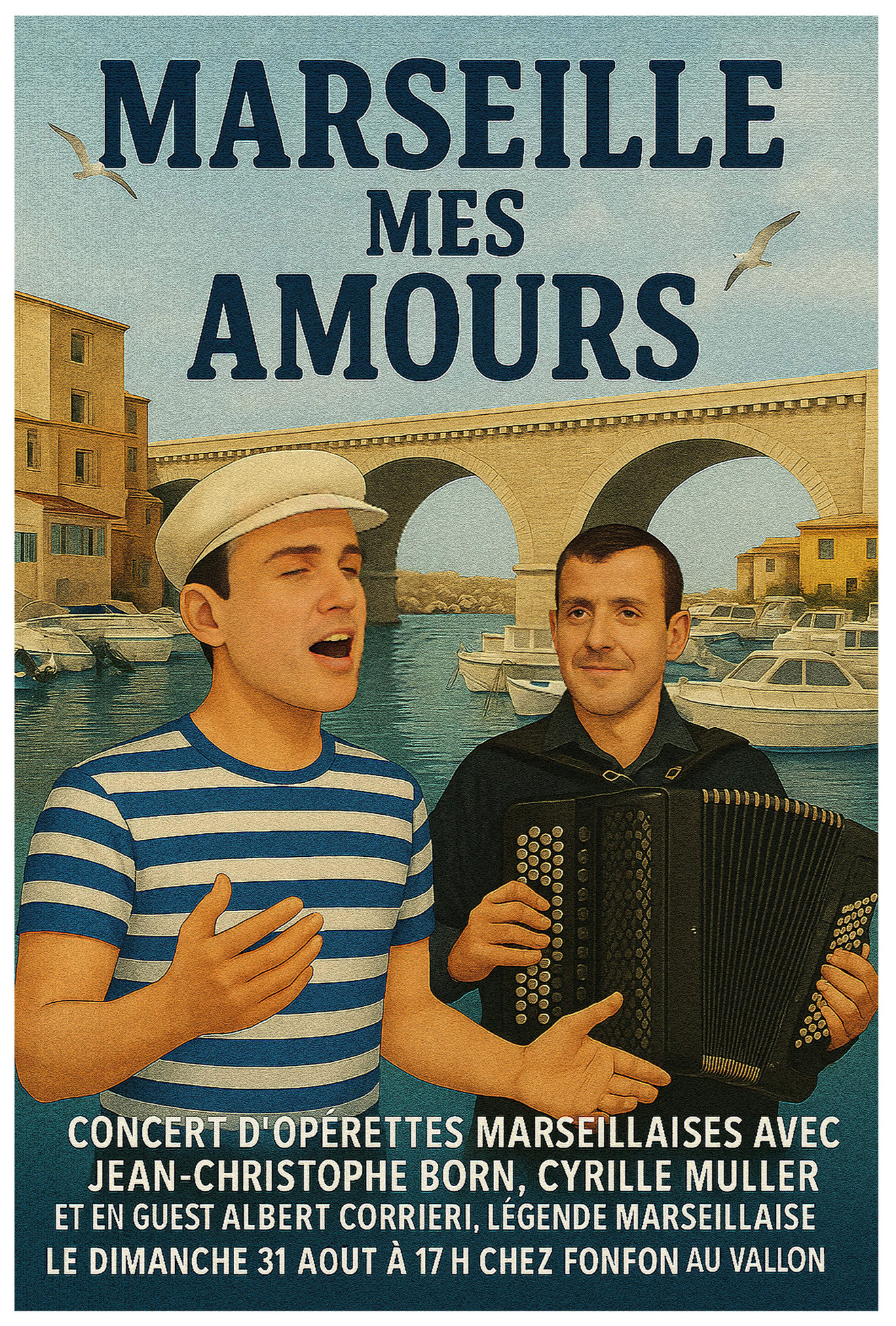 « Marseille mes amours », cabaret lyrique au bord de l’eau - Toutma